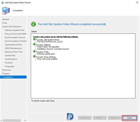 Install SCCM Software Update Point Role ConfigMgr SUP