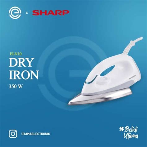 Jual SHARP Setrika Listrik Stainless EI N10 Di Seller PRASALE Setu