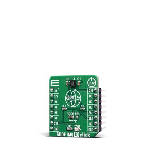 6DOF IMU 10 Click Mikroe