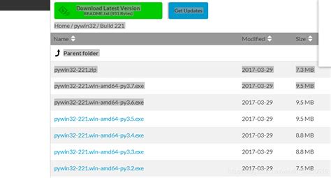关于python Pywin32命令安装速度慢的见解。pywin32下载慢 Csdn博客