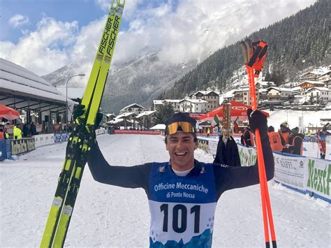 Sci Di Fondo FESA Cup Davide Ghio Vince Ancora Sua La Pursuit 20 Km