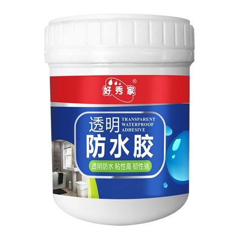好秀家 透明防水胶 免砸砖厨房卫浴窗台防水补漏涂料 300克HXJ FSJ 融创集采商城