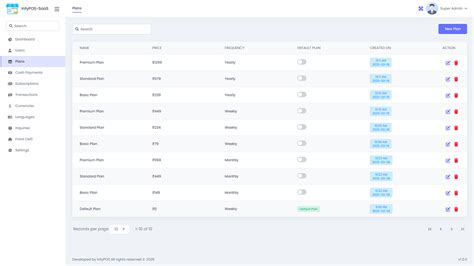 Pos Saas For Multi Store Outlets Built On Laravel React Js By