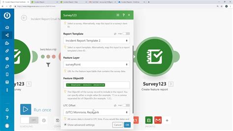 Arcgis Survey123 Create Feature Reports With Integromat Youtube