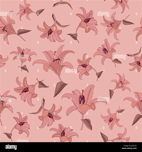 Floral Pattern Flower Seamless Background Flourish Ornamental Garden