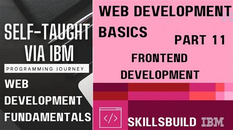 Part 11 Frontend Development Web Development Basics Web