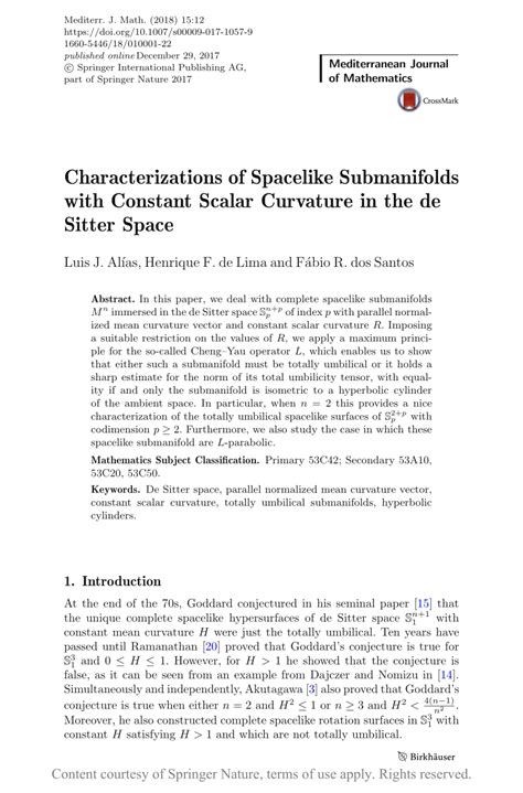 Characterizations Of Spacelike Submanifolds With Constant Scalar