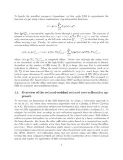 An EIM Degradation Free Reduced Basis Method Via Over Collocation And