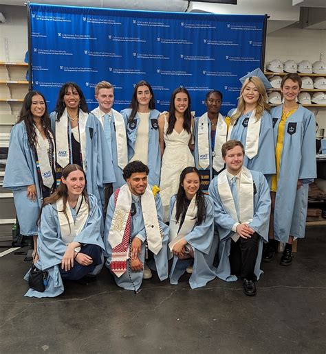 Graduates And Staff Celebrate The Class Of 2024 Civil Engineering