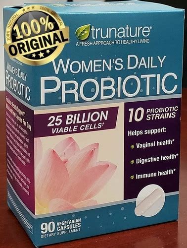Trunature Womens Daily Probiotic 25 Billion Cells 90 Cps Veg