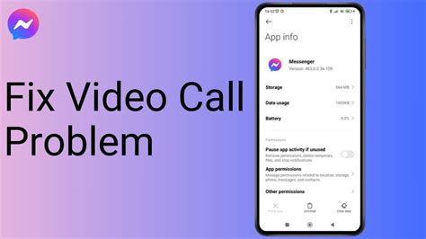 How To Fix Video Call Problem On Messenger Android Youtube