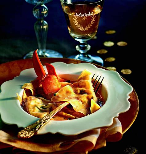 Raviolis De Homard Au Foie Gras Raviolis De Homard Recette De