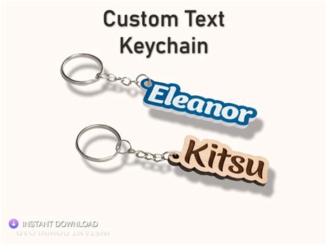 Personalized Custom Text Keychain Adventures Keychain Svg Key Chain