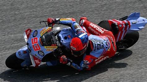 Hasil Tes MotoGP 2024 Qatar Marc Marquez Nyaris Salip Pecco Bagnaia