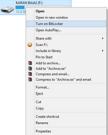 How To Protect Your USB Pendrive By PASSWORD Tech PKG Tricks