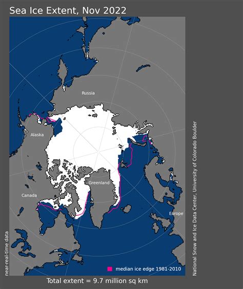 Arctic Sea Ice Extent Growing Fast At The Very Beginning Of The Winter