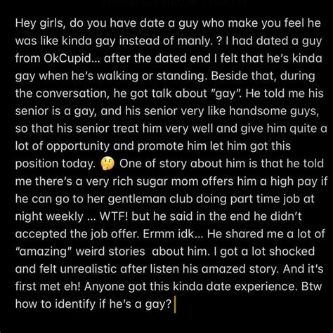 Hey Girls Do You Have Date A Guy Who Make You Feel He Was Like Kinda