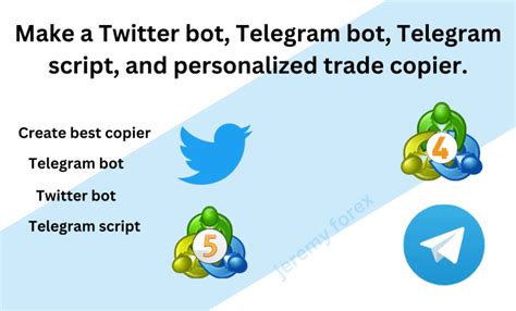 Make A Twitter Bot Telegram Bot Telegram Script And Personalized