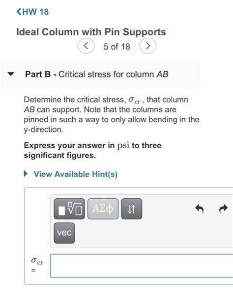 Solved As Shown Beam Bc Is Supported By Columns Ab And Cd