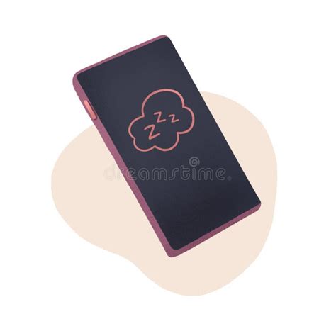 screen sleep mode stock illustration illustration of design 272108536