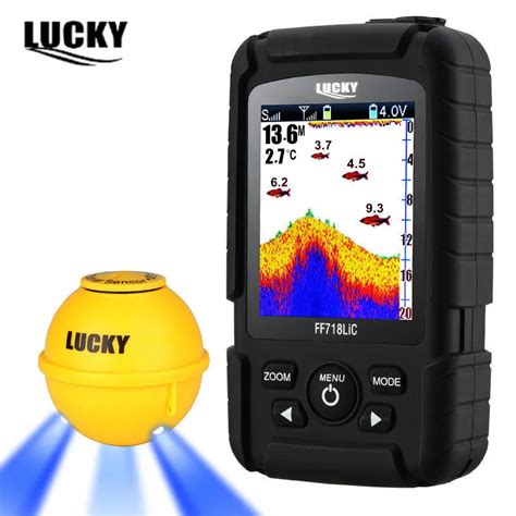 LUCKY-FF718LIC-WLA-Fish-Finder-Wireless-Fishfinder-Fishing-Sonar-45M ...