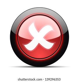 Decline Button Stock Vector Royalty Free Shutterstock