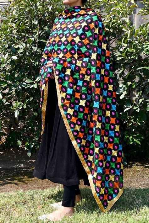 Pinkphulkari California Phulkari Work Designs Phulkari Pattern