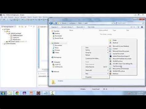 How To Create TextEditor File Browser September 2017 Java Programming