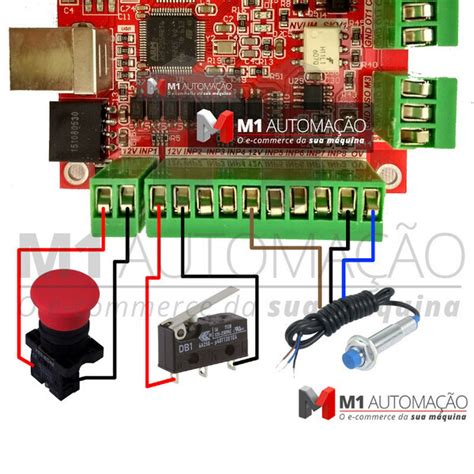 Cnc Controller Interface Board 6 Axis