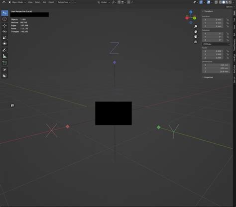 Axis Identifiers In Viewport Rblenderhelp