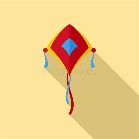 Icono De La Cometa De La Sombra Estilo Plano Ilustración del Vector Ilustración de juego