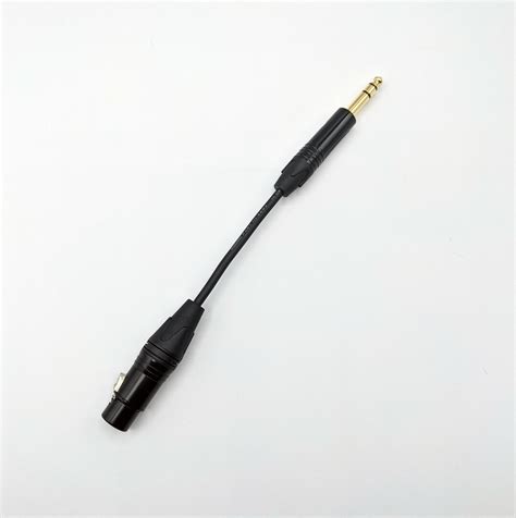 Female 4 Pin Xlr To Male 14 Adaptor Made In Usa Etsy