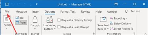 From Field Is Missing In Outlook How To Restore It