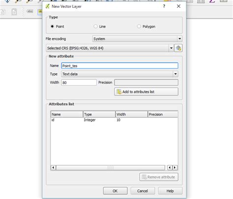 Membuat Shapefile Layer Di Quantum Gis Quantum Gis Tutorial