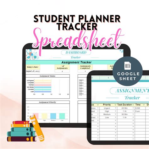 Babe Tracker Assignment Planner Google Sheets Spreadsheet Academic Assignment Planner