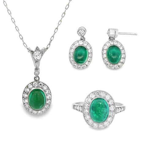 Emerald And Diamond 3 Piece Set Alaska Mint