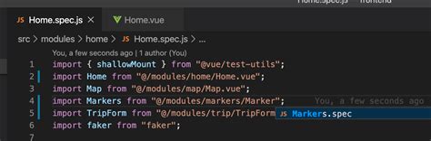 Intellisense Cannot Recognize Vue File Imported From Js File · Issue