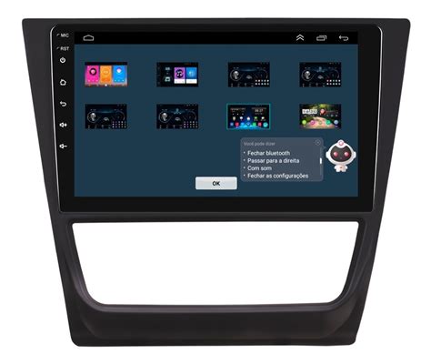 Multimidia Vw Gol G Voyage Android gb gb Carplay p Frete grátis