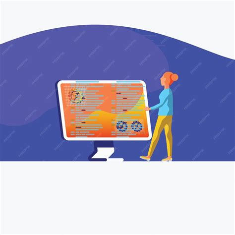 Premium Vector Codeanalytics