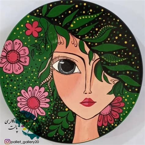 ‎بشقاب دیوارکوب سفالی‎ Pallet Gallery20 On Threads