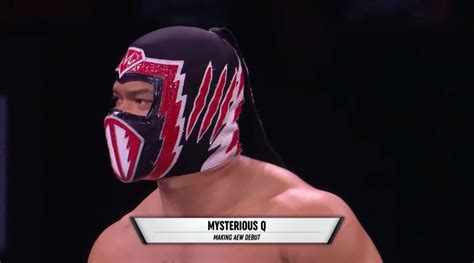 AEW Enhancement Talent On Twitter Mysterious Q Competed In Several