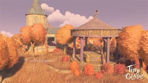 Tiny Glade Sorcerers Sanctuary Tinydaily Created A Courtyard For The Sorcerer That Leads To