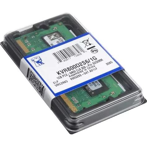 Memoria Ram gb Ddr Kingston Kvr Sodimm mhz Cuotas sin interés