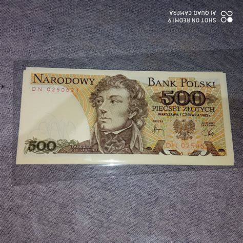 Banknot zł PRL rok UNC seria DN Poznań Kup teraz na Allegro Lokalnie