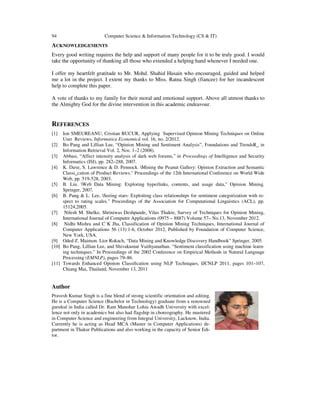 Analytical Study Of Feature Extraction Techniques In Opinion Mining PDF