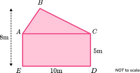 Area Of A Pentagon Gcse Maths Steps Examples And Worksheet