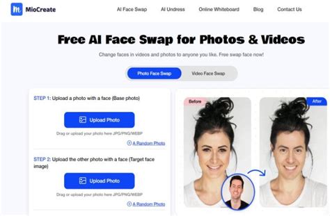 Revolutionizing Visual Storytelling Miocreate Cutting Edge Ai Face Swapping Unveiled Makeeover