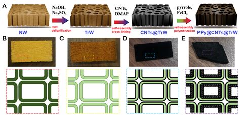 Layer By Layer Assembling Redox Wood Electrodes For Efficient Energy Storage