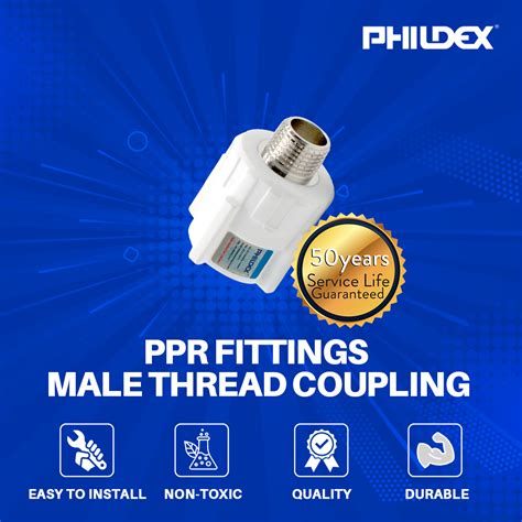 Male Thread Coupling Phildex Official
