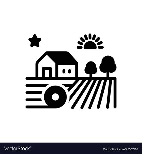 Field Royalty Free Vector Image Vectorstock